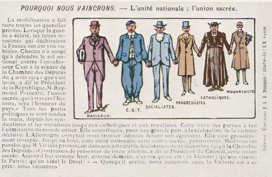 Union sacrée (1914) — Wikirouge